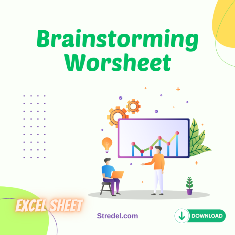EXCEL Templates – Brainstorming Worksheet – Stredel Consultants EXCEL Templates – Brainstorming Worksheet – Stredel Consultants